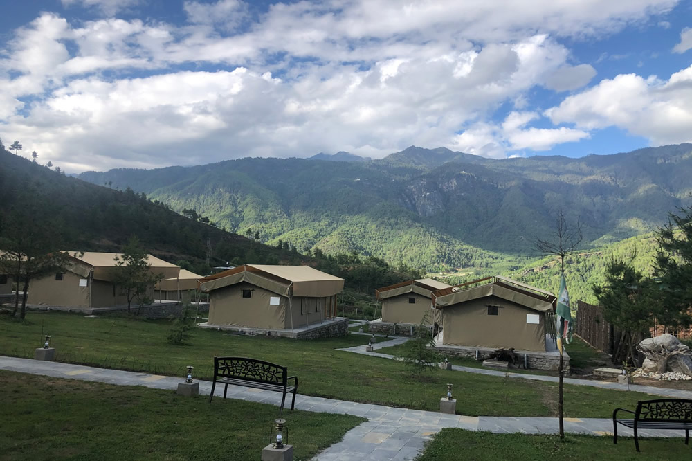 The Tigers Nest Camp, Paro Bhutan