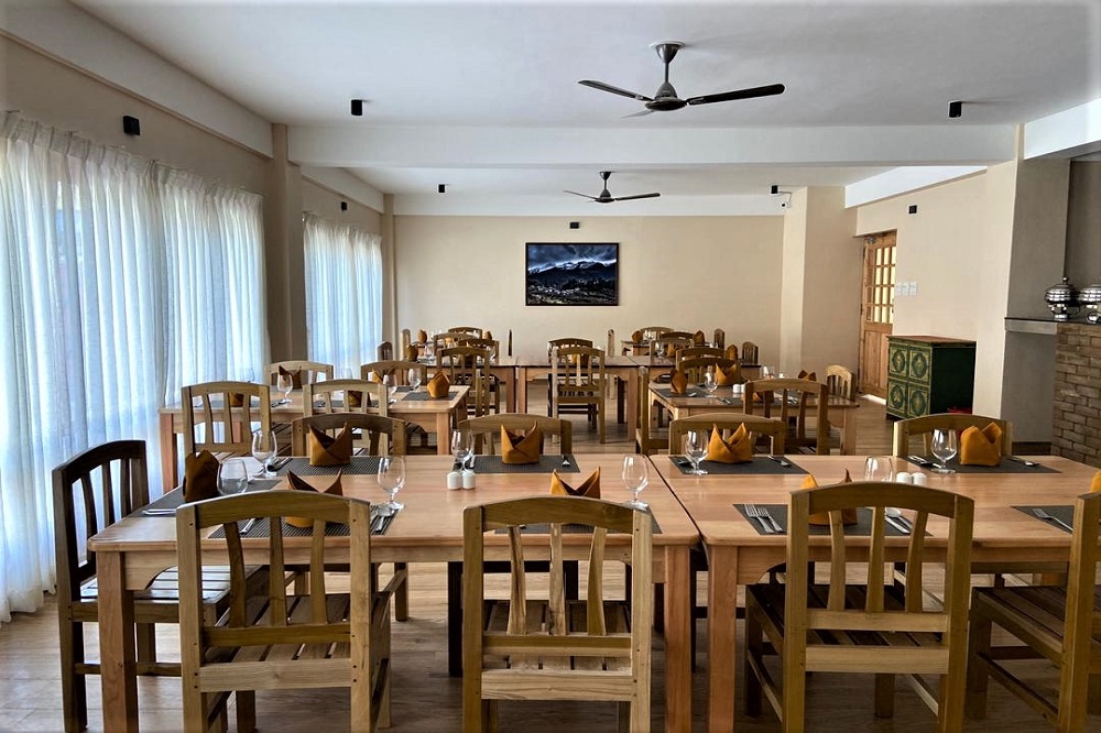 Paro Eco Lodge Restaurant, Paro Bhutan