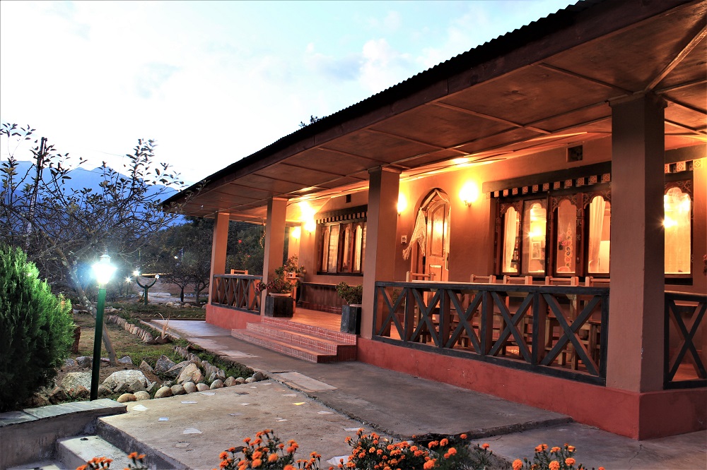Yewong Eco Lodge Restaurant, Paro Bhutan